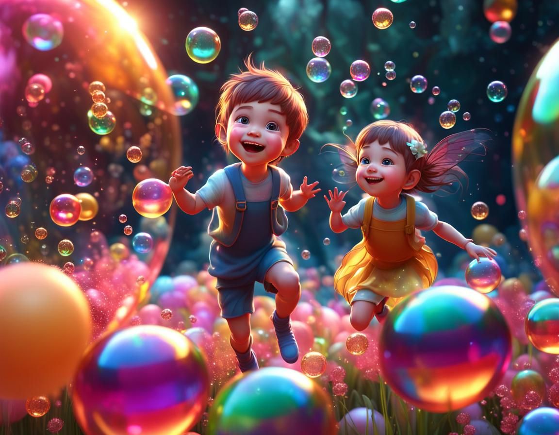 Jelly bubbles - AI Generated Artwork - NightCafe Creator