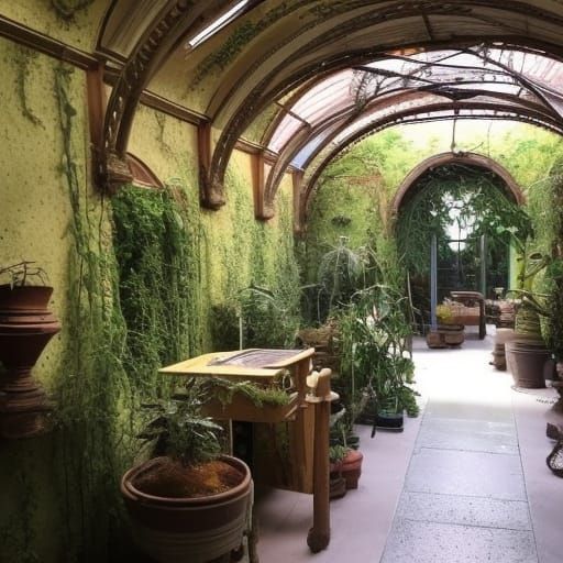 conservatory - AI Generated Artwork - NightCafe Creator