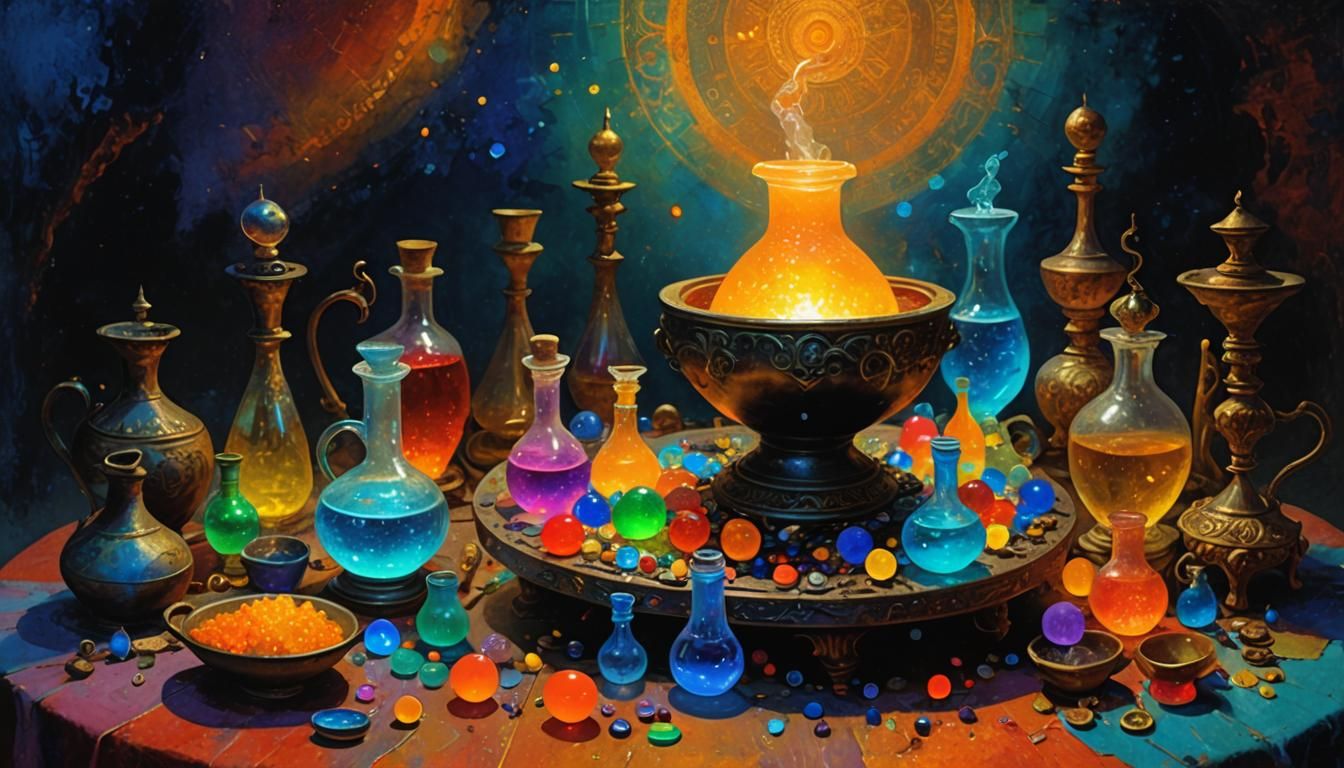 Alchemist Art - AI Generated Artwork - NightCafe Creator