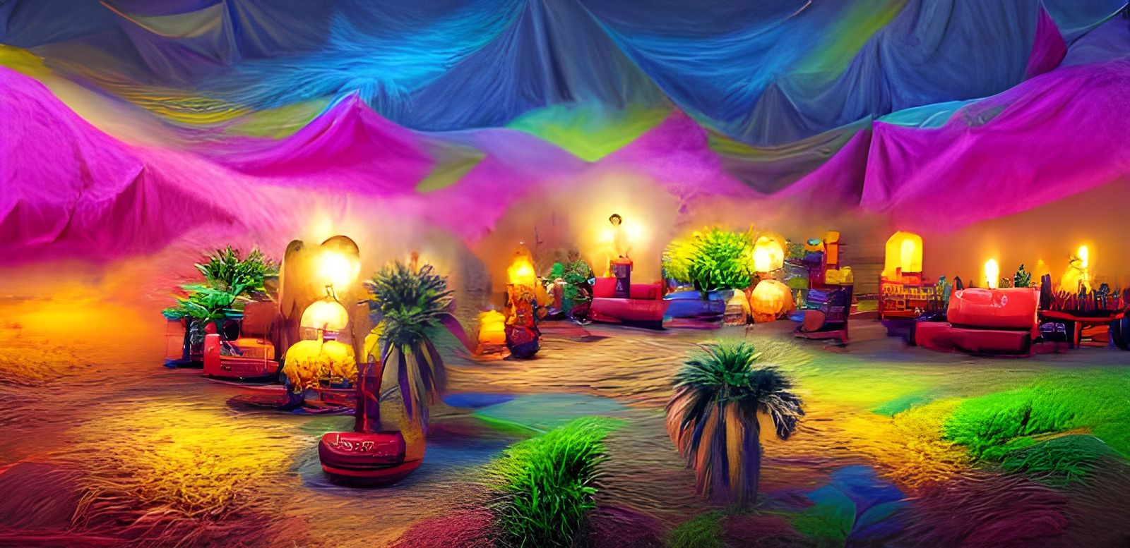 The Oasis - AI Generated Artwork - NightCafe Creator