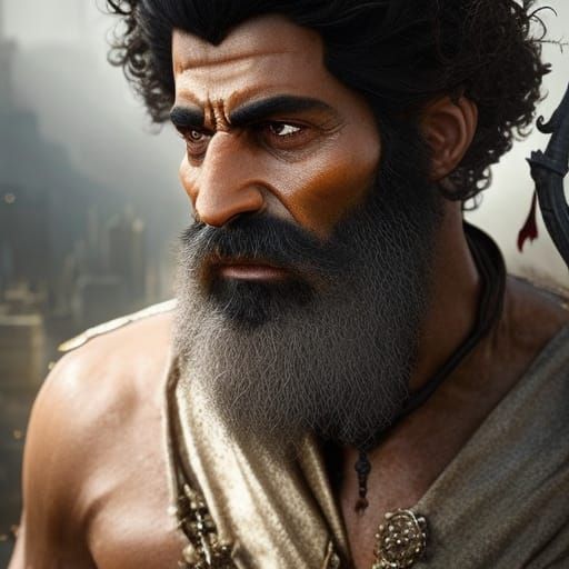 Assyrian Merchant - AI Generated Artwork - NightCafe Creator