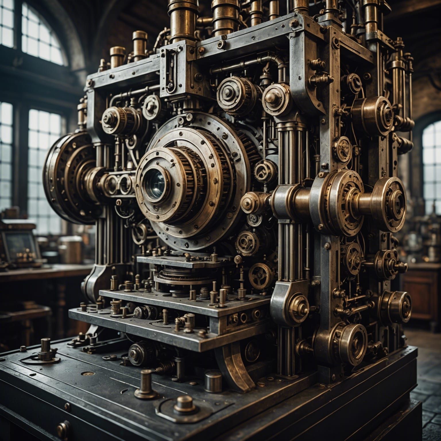 machine alchemy - AI Generated Artwork - NightCafe Creator