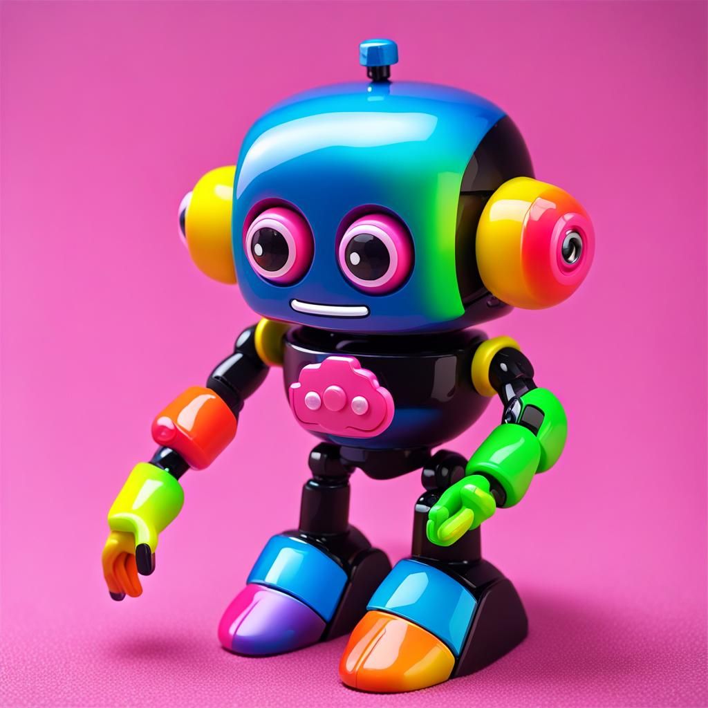 -Toy robo - AI Generated Artwork - NightCafe Creator