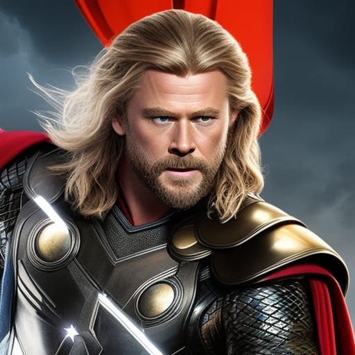 Thor - AI Generated Artwork - NightCafe Creator