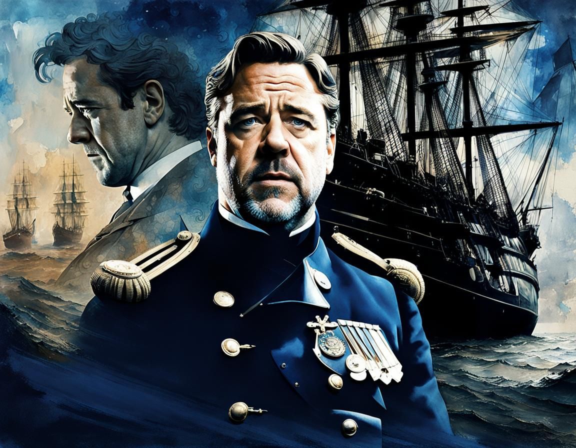 Tribute to Russel Crowe - AI Generated Artwork - NightCafe Creator
