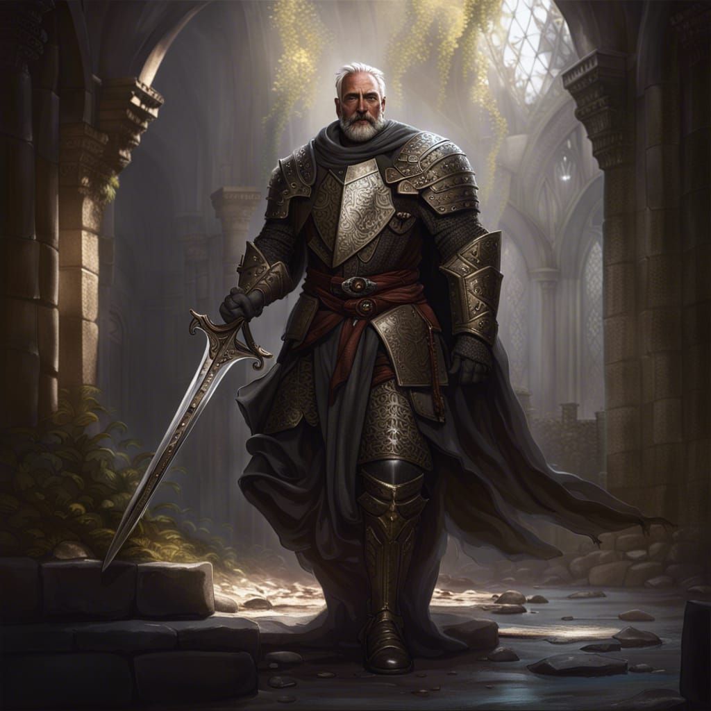 Sildar Hallwinter - retired knight - Sildar Hallwinter: Dark...