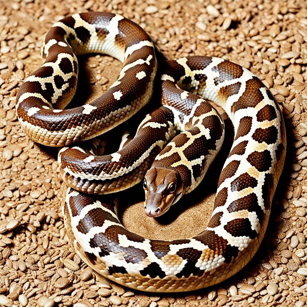 arabian sand boa - AI Generated Artwork - NightCafe Creator