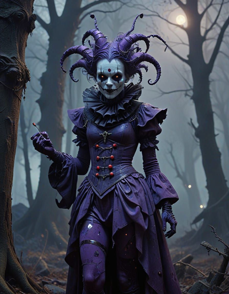 Psycho Jester, dark humor. - Psycho Jester, dark humor.