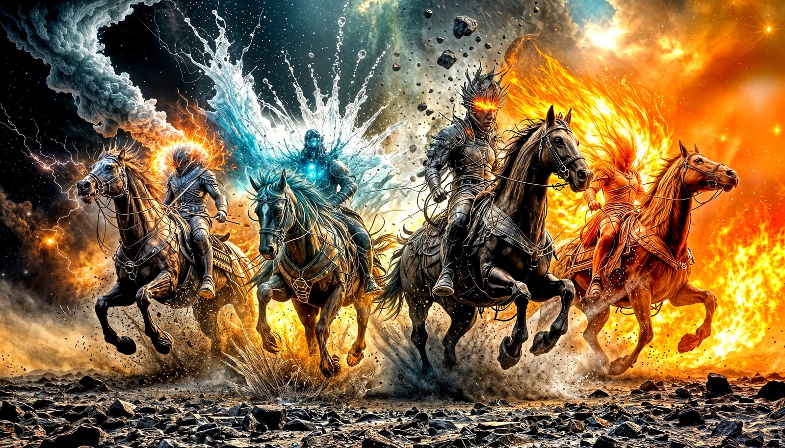 Elemental Apocalypse: Hurricanes, Floods, Earthquakes, & Fires