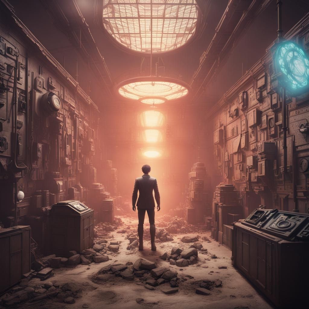 obscure heroes hyperdetailed Unreal Engine volumetric lighting movie ...