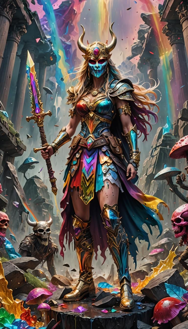 the Goddess of Humor and Jokes - AI Generated Artwork - NightCafe Creator