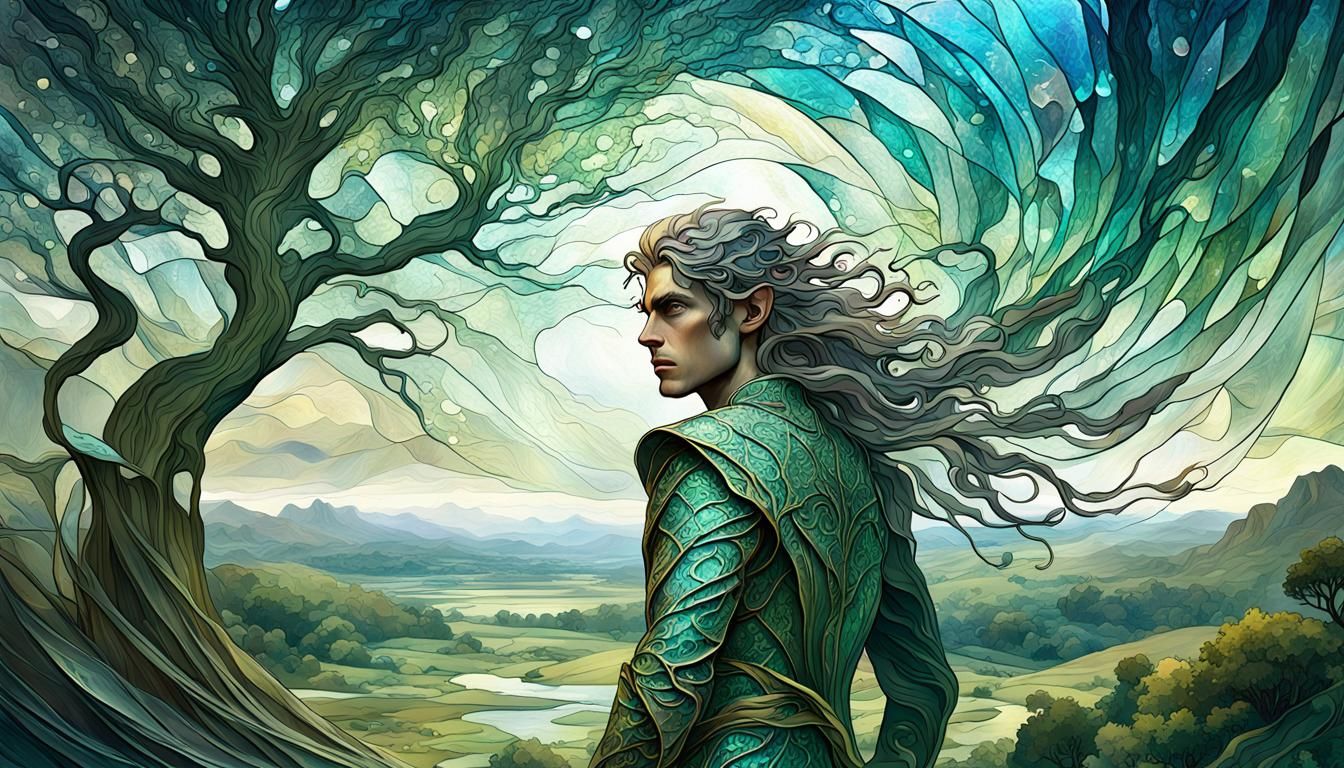 Young Elf Prince Elf Portraits Daily Challenges - AI Generated Artwork ...