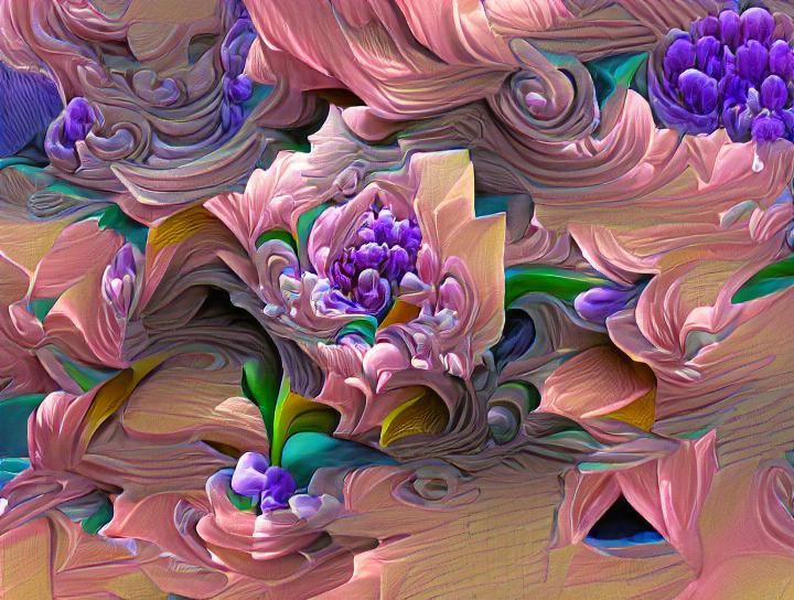 Blooming Flowers - AI Generated Artwork - NightCafe Creator