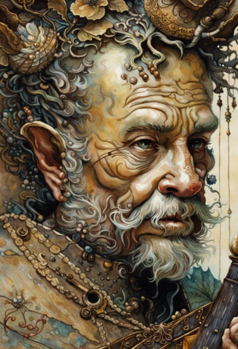 Old Father Time - AI Generated Artwork - NightCafe Creator