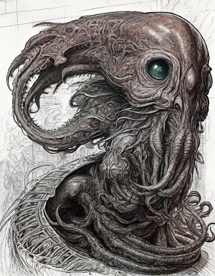 The weirdest drawing ever by artist Joe MacGown 2 - AI Generated ...