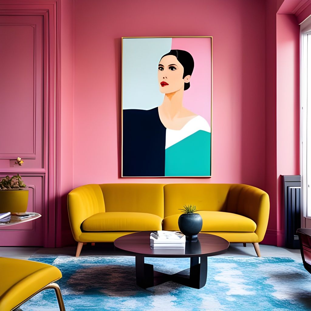 Flashy art-deco colors - AI Generated Artwork - NightCafe Creator