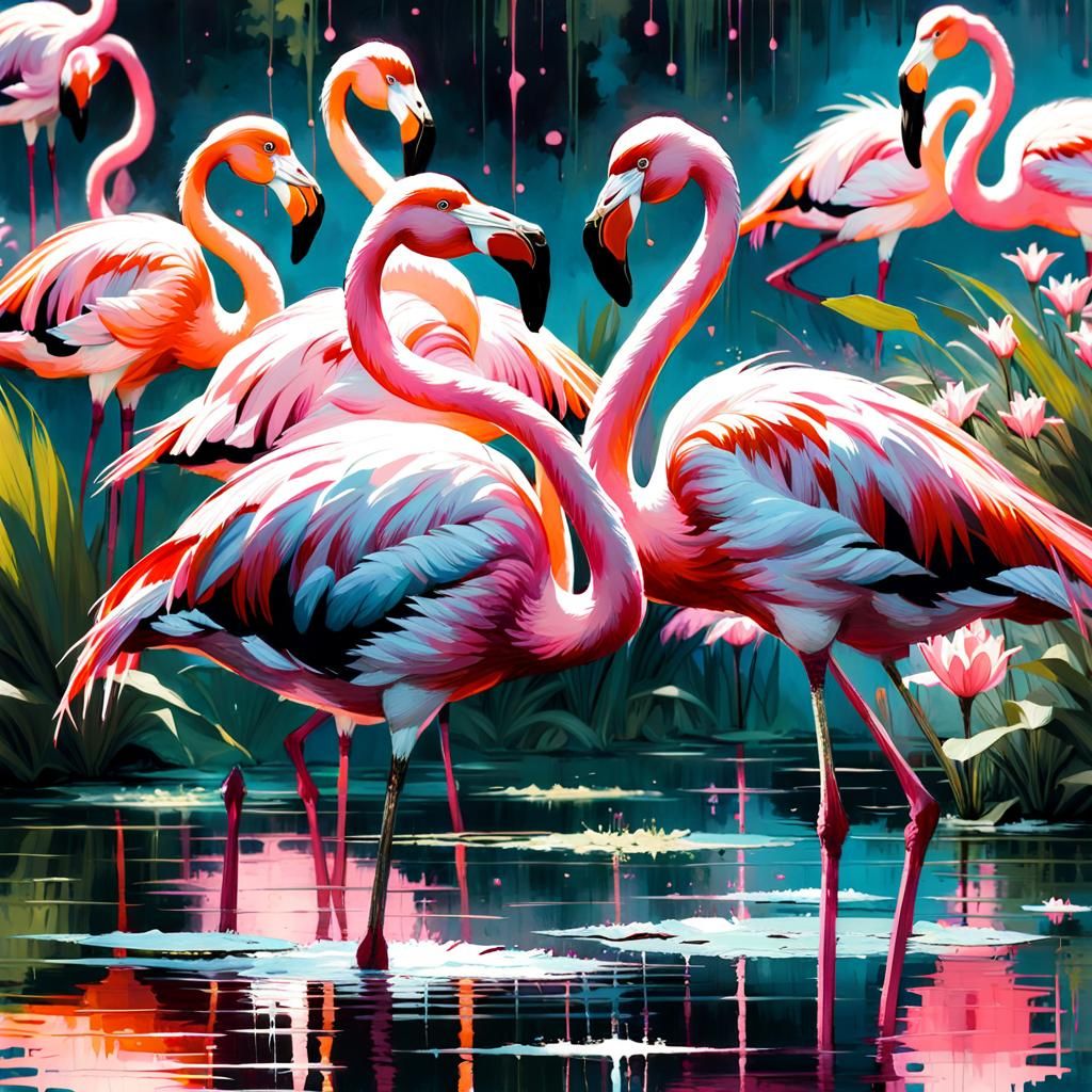 Flamboyant flamboyance - AI Generated Artwork - NightCafe Creator