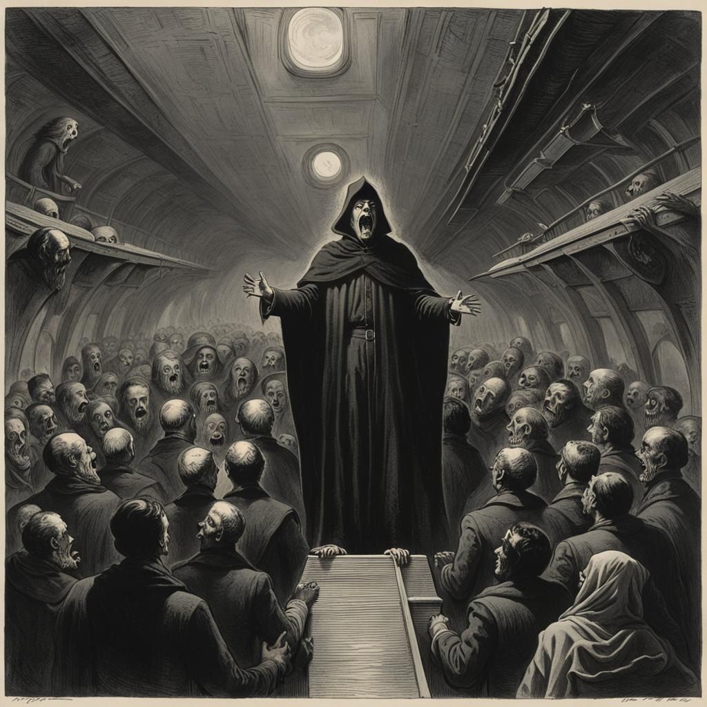 Dark cloaked figure 2 - AI Generated Artwork - NightCafe Creator