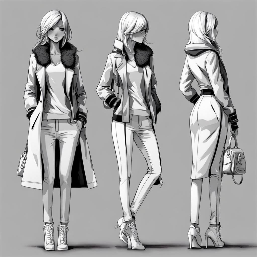 Fashion Poses - AI Generated Artwork - NightCafe Creator