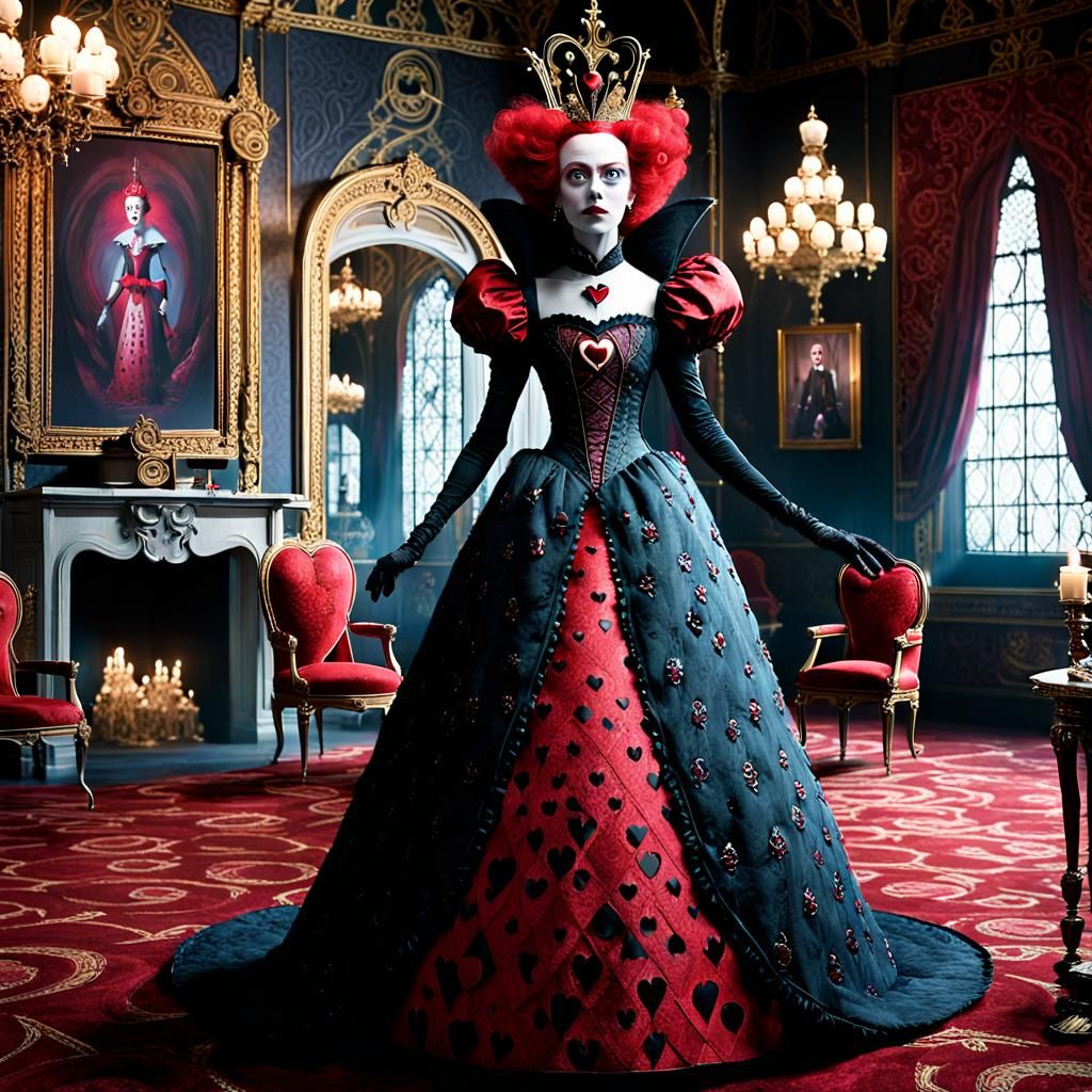 The Inimitable Queen Of Hearts - AI Generated Artwork - NightCafe Creator