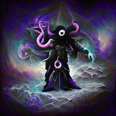 eldritch god of the void - AI Generated Artwork - NightCafe Creator