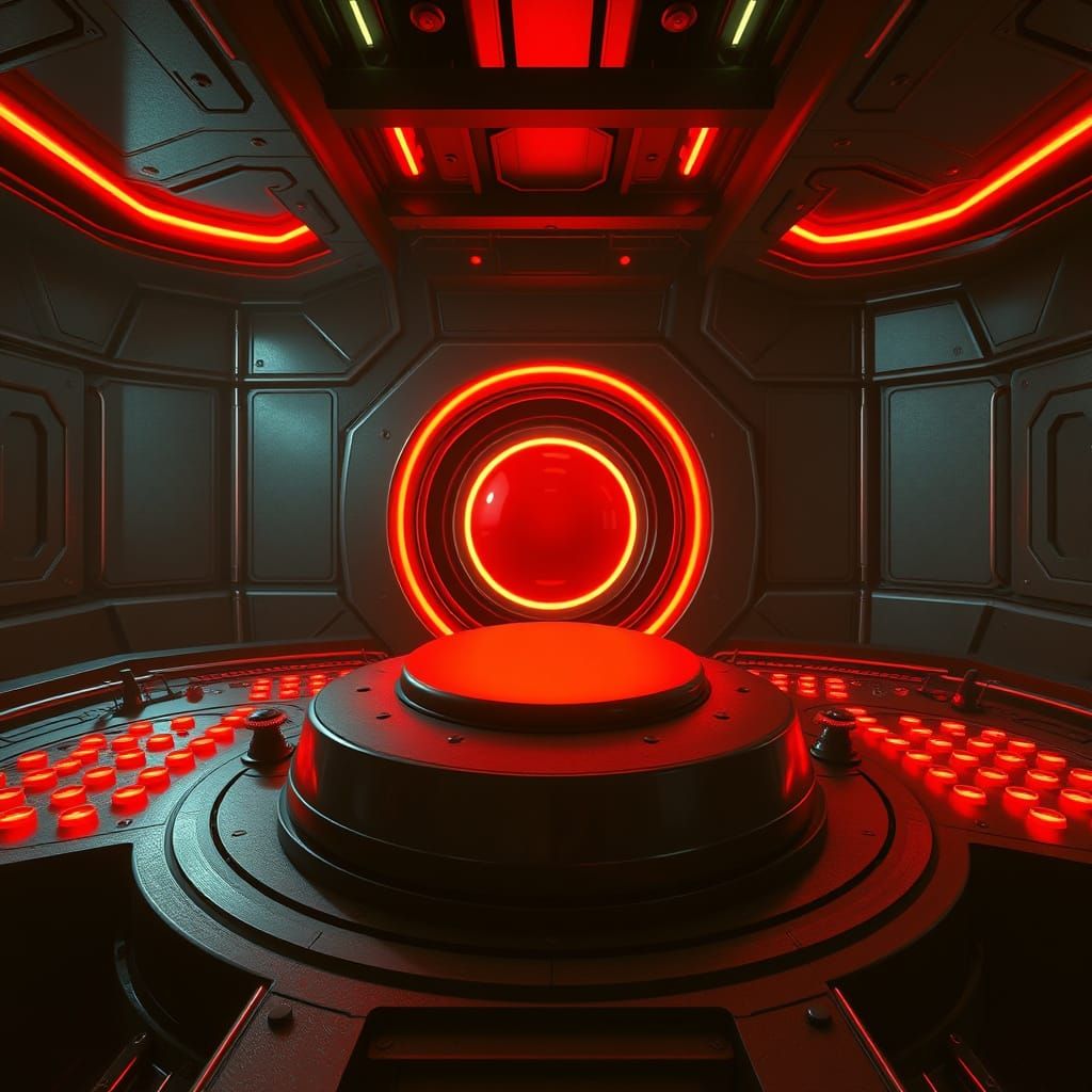 Don’t Push the Red Button! lV - Ominous Red Button in a Futu...