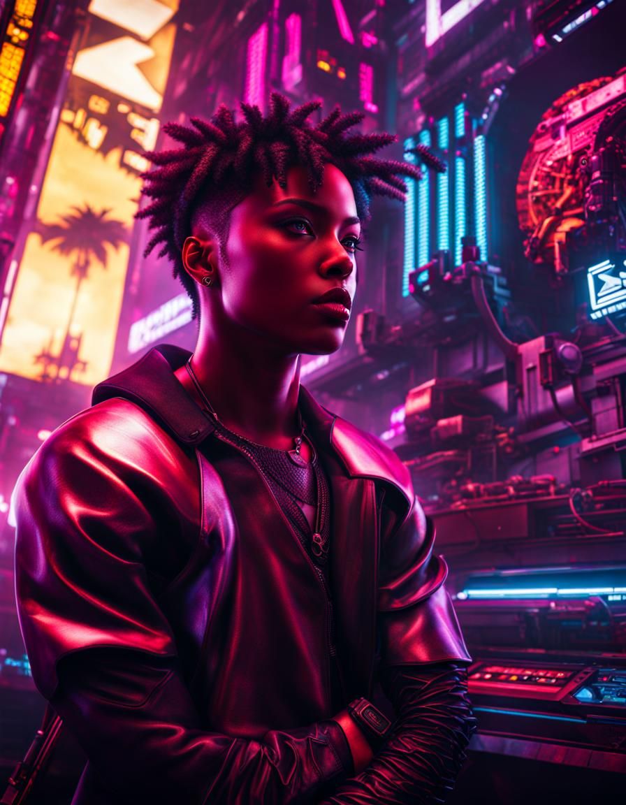 Proper Cyb... - AI Generated Artwork - NightCafe Creator