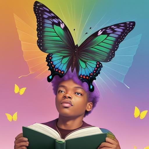 ButterFLY in the sky, you can FLY twice as high. Take a LOOK, it's in a ...