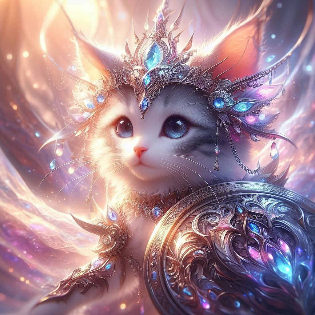 Kitty Goddess : Athena - AI Generated Artwork - NightCafe Creator