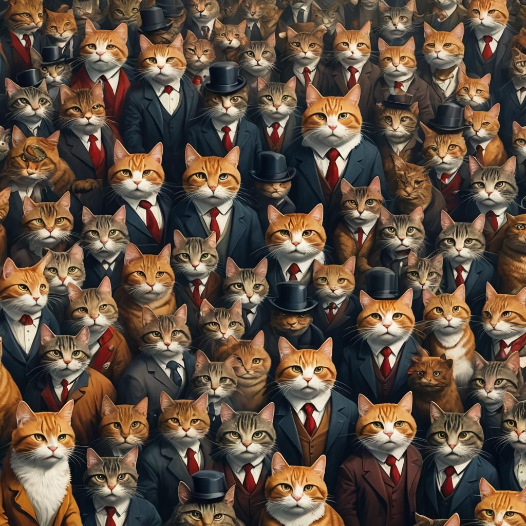 just cats - AI Generated Artwork - NightCafe Creator