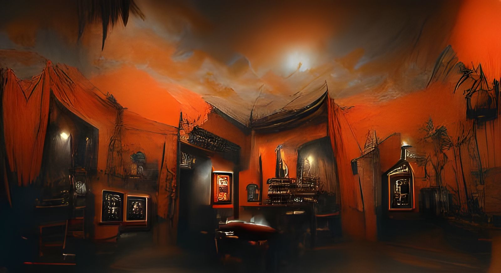 New Orleans voodoo room - AI Generated Artwork - NightCafe Creator