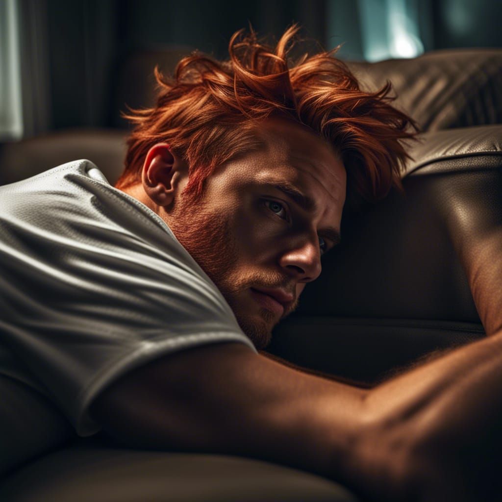 Really sick red hair man - AI Generated Artwork - NightCafe Creator