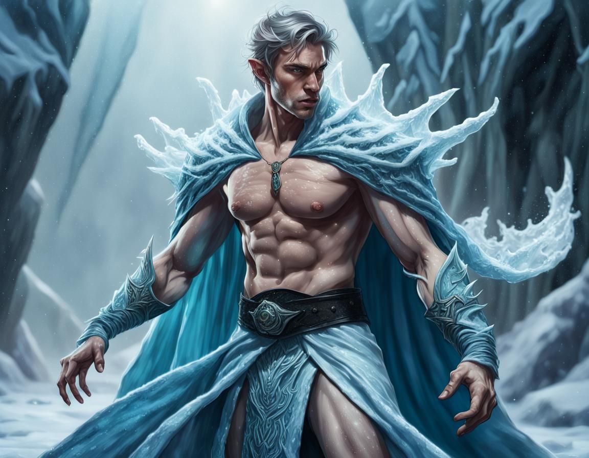 Frost elf - AI Generated Artwork - NightCafe Creator