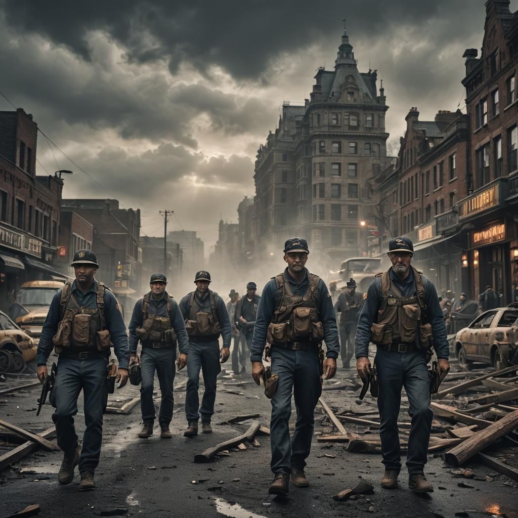 "The Union Busters" - AI Generated Artwork - NightCafe Creator