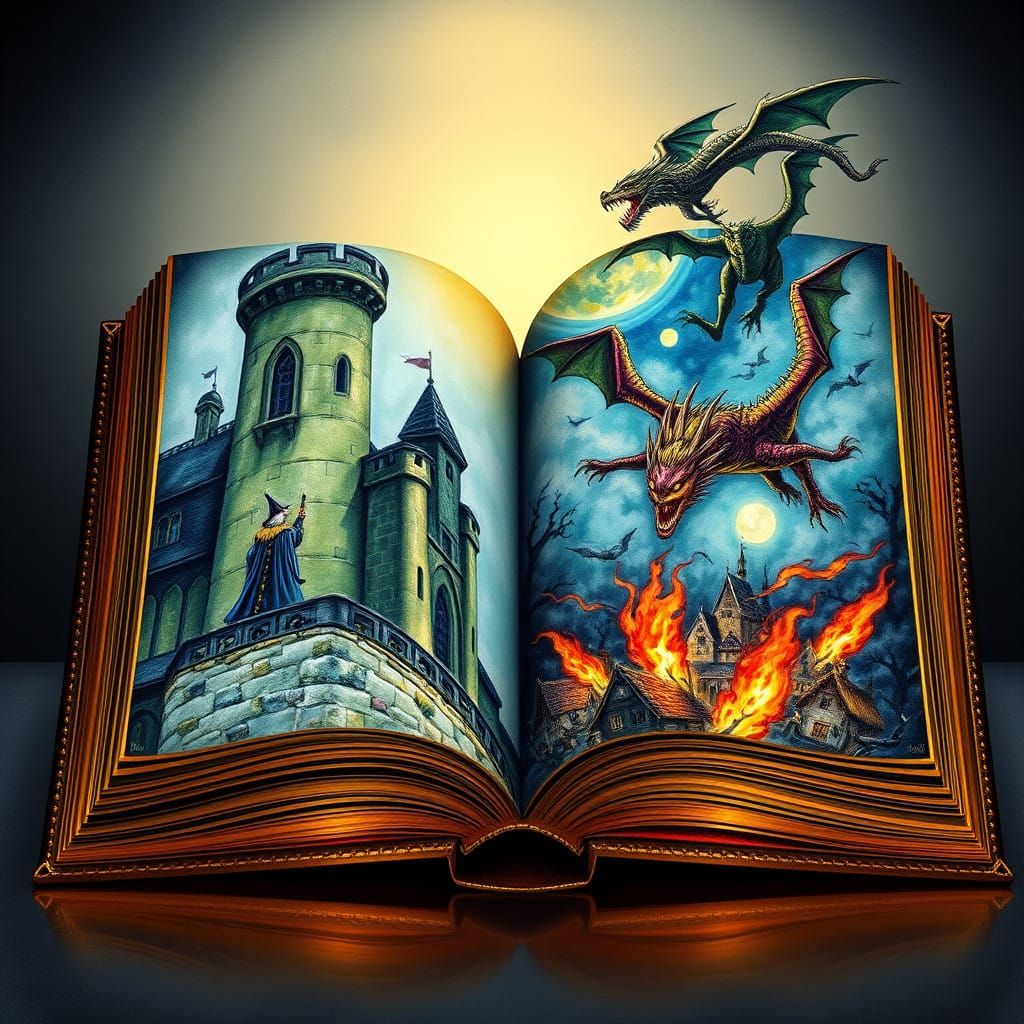 Wizard VS dragons 2 - Epic Castle vs Dragon Battle Illuminat...