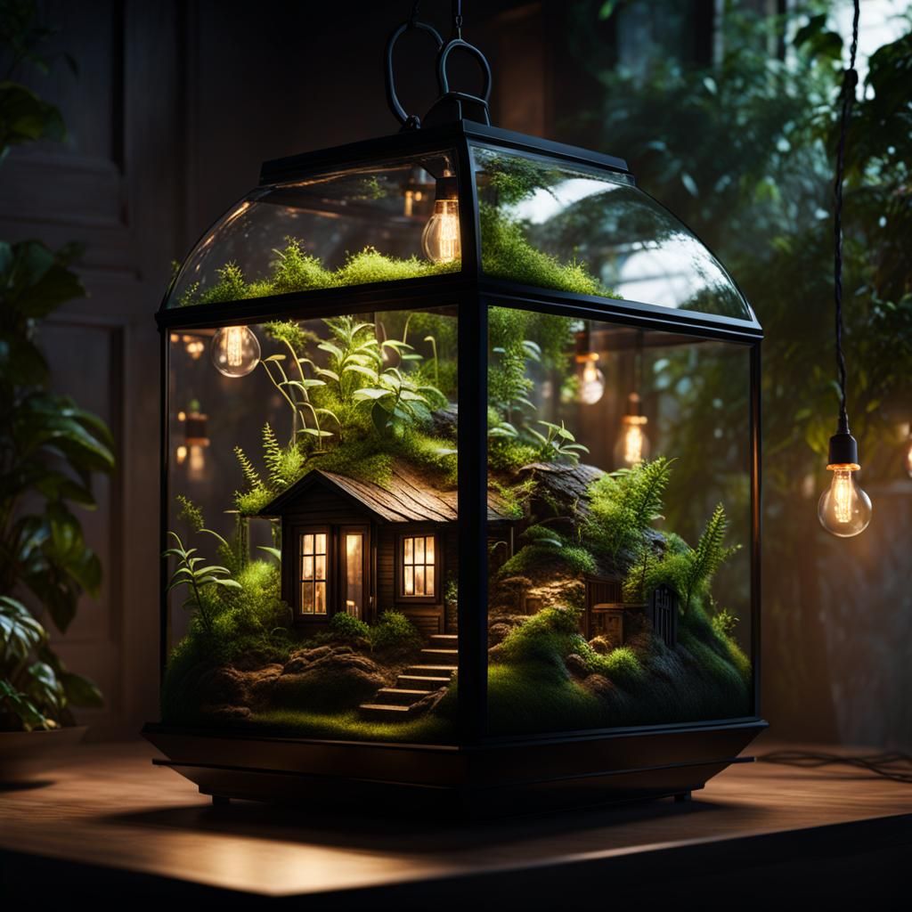 Overgrown - AI Generated Artwork - NightCafe Creator