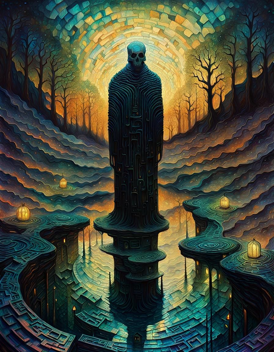 Calm And Unsettled - AI Generated Artwork - NightCafe Creator