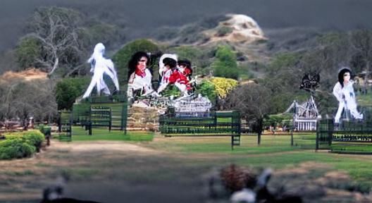 Michael Jackson's ghost in Neverland Ranch #film 8K 3D - AI Generated ...