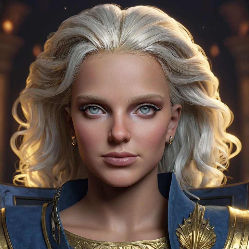 Head and shoulder portrait of a pharaoh ;)