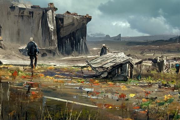 Quiet Desolation - AI Generated Artwork - NightCafe Creator