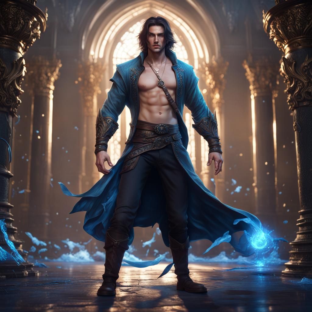 Warrior wizard - AI Generated Artwork - NightCafe Creator