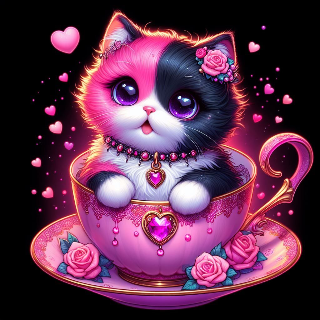 Mocha Swirl in a teacup D3 - AI Generated Artwork - NightCafe Creator