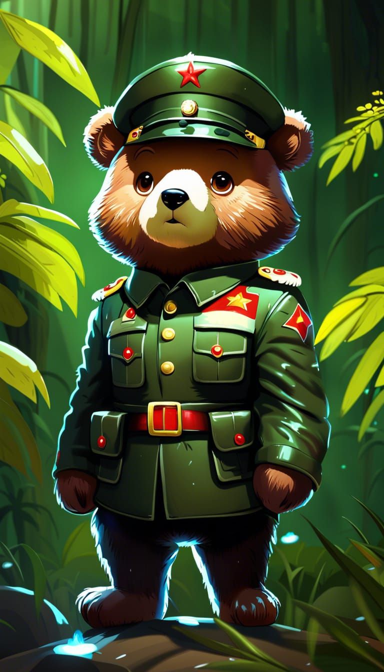 Comarade Fluffy - AI Generated Artwork - NightCafe Creator