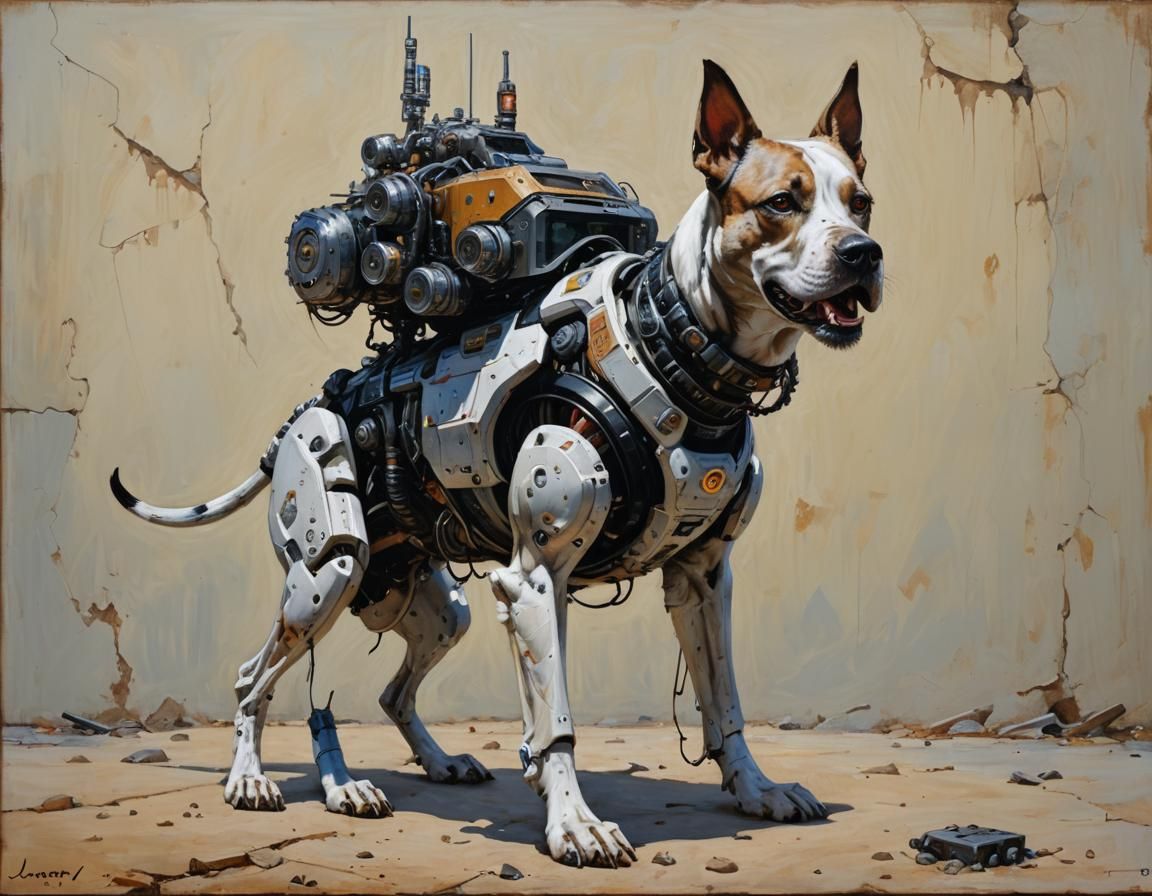 CyberDog - AI Generated Artwork - NightCafe Creator