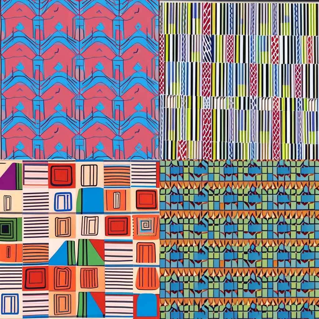 Patterns - AI Generated Artwork - NightCafe Creator