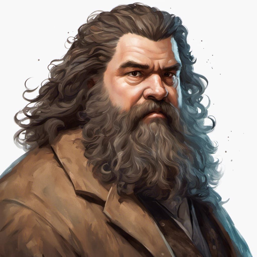 Rubeus Hagrid - AI Generated Artwork - NightCafe Creator