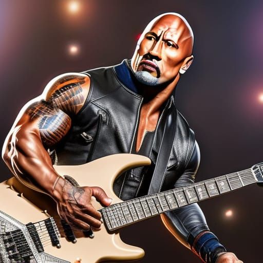 Rockin' Rocker "Rock" ROCKS! - AI Generated Artwork - NightCafe Creator