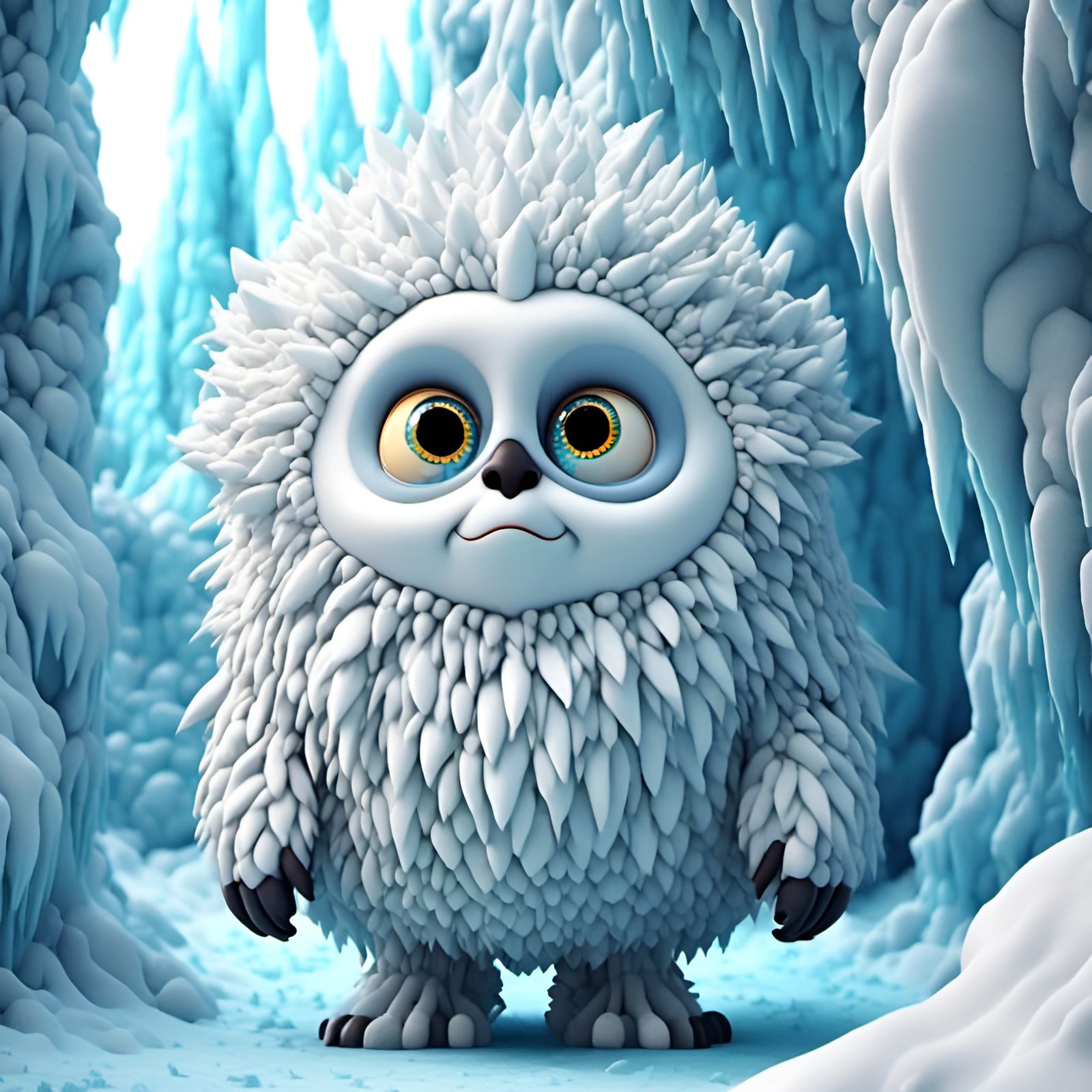 Clay Yeti - AI Generated Artwork - NightCafe Creator