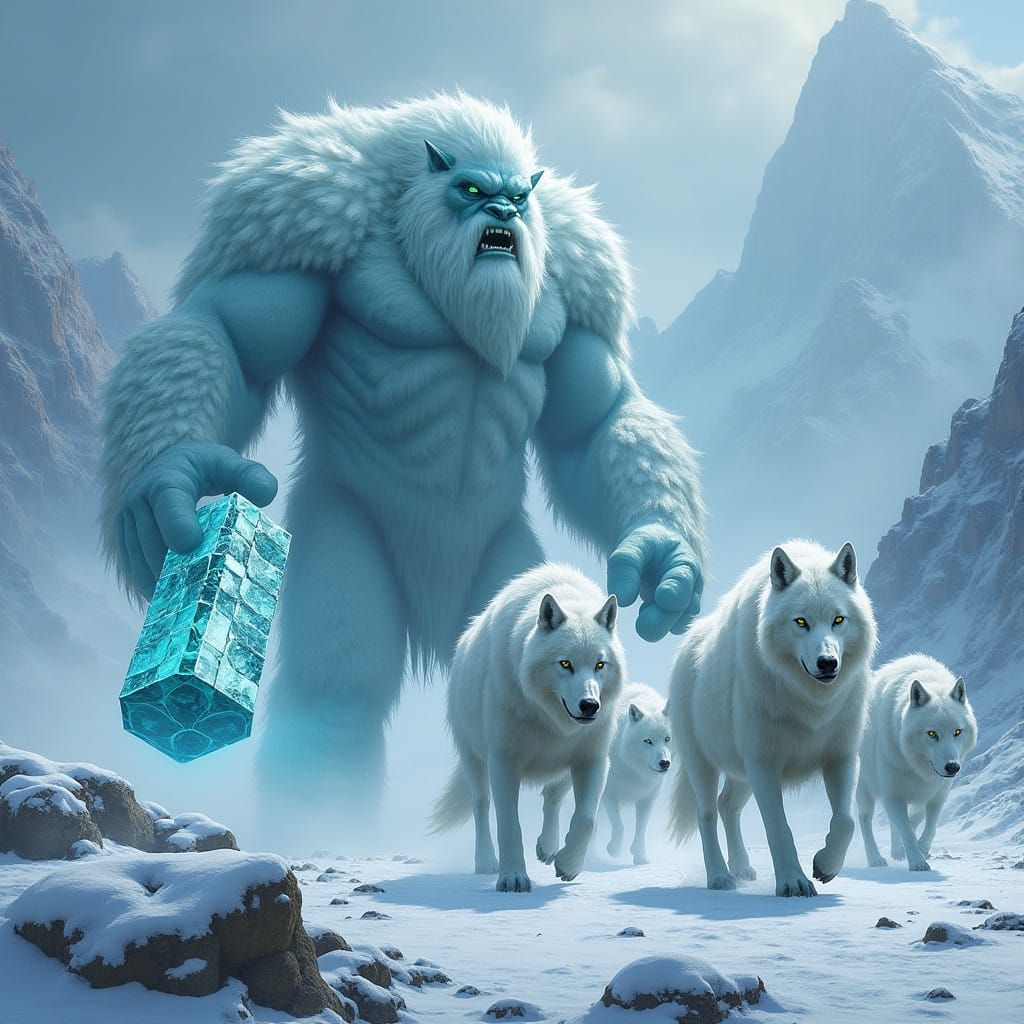 Ymir, the ice giant - Ymir, the ice giant