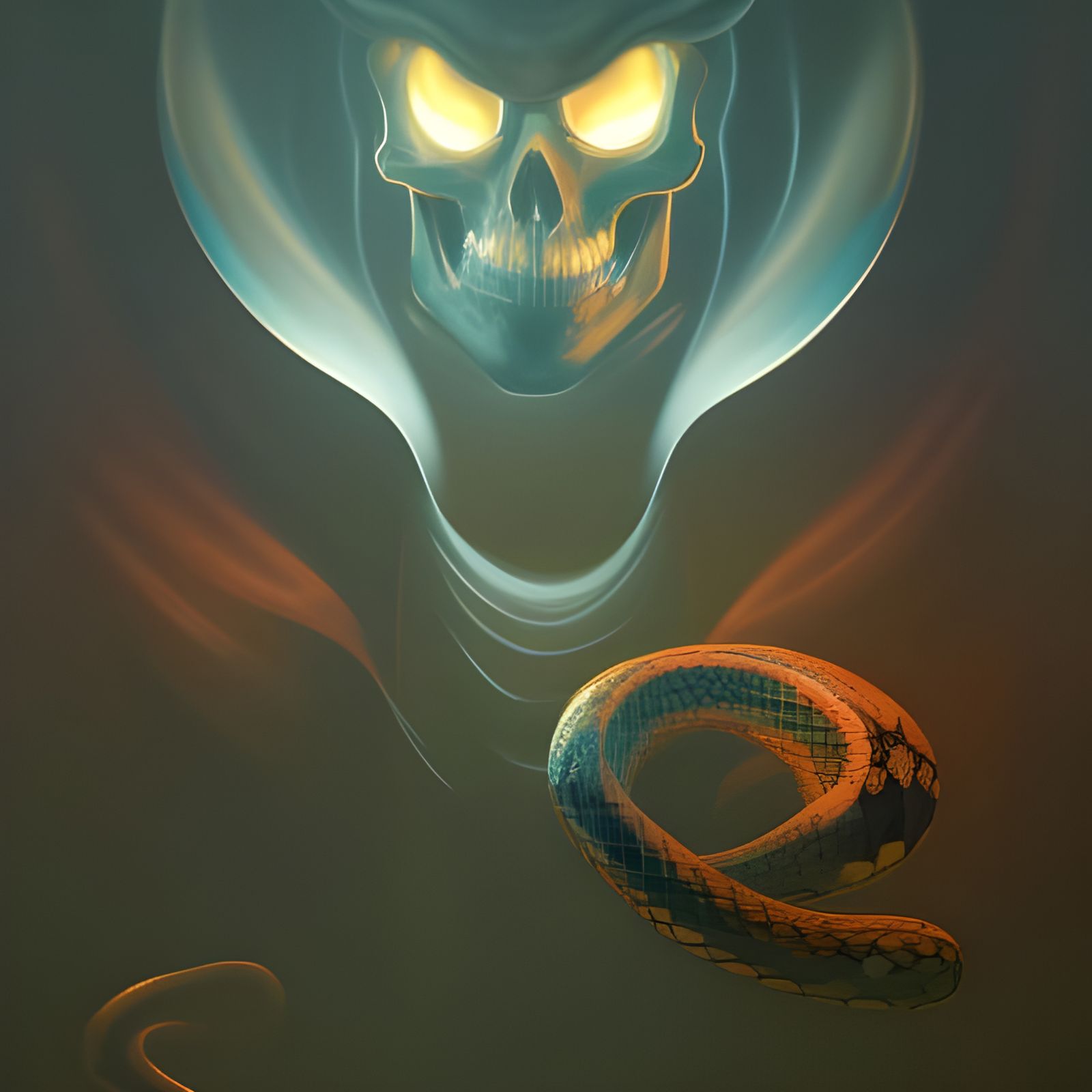 skull - AI Generated Artwork - NightCafe Creator